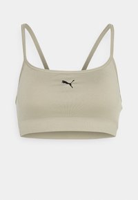 Puma LOW IMPACT STUDIO SEAMLESS BRA - Light support sports bra - birch ...