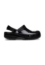 Crocs CLASSIC HIGH SHINE - Sabots - black/noir métallisé - ZALANDO.FR
