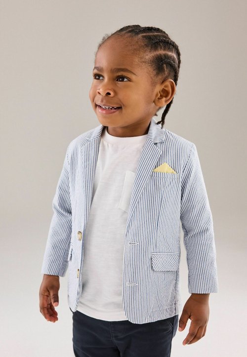 Next Sakko - blue check/blau - Zalando.ch