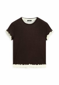 Massimo Dutti T-shirts print - brown/brun - Zalando.dk