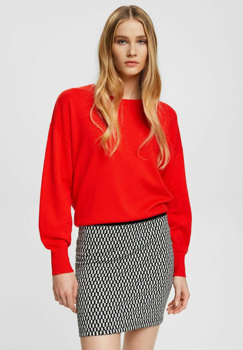 edc by Esprit MIT ZOPF - Jersey de punto - red/rojo - Zalando.es