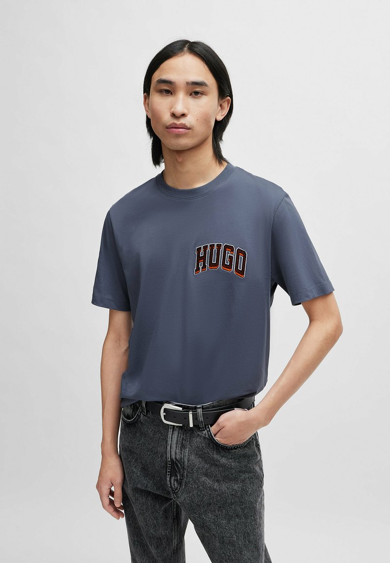 HUGO DASKO - T-Shirt print - open blue two/blau - Zalando.de