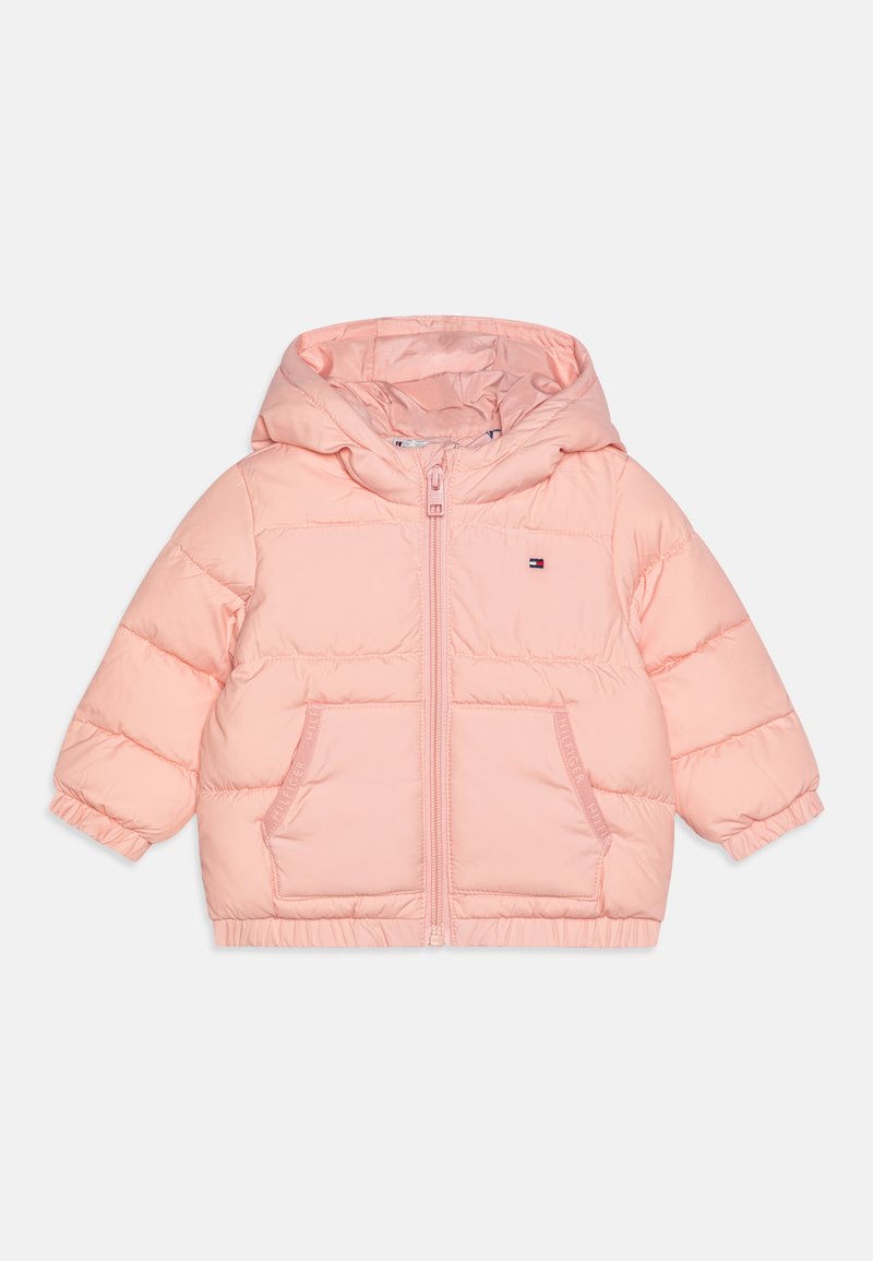 Tommy Hilfiger SOLID PUFFER UNISEX - Winter jacket - soft rose/pink ...