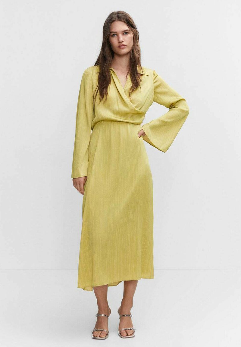 Mango CHIFFE - Jurk - yellow/geel - Zalando.nl