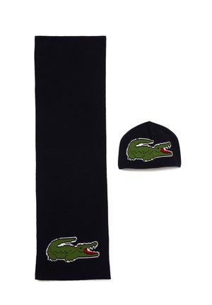 Lacoste Bufanda - black/negro - Zalando.es