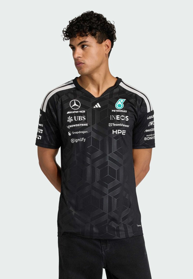 adidas Performance Print T-shirt - black - Zalando