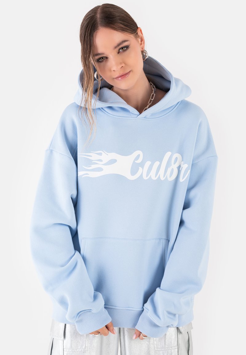 CUL8R - Bluza z kapturem/niebieski - Zalando.pl