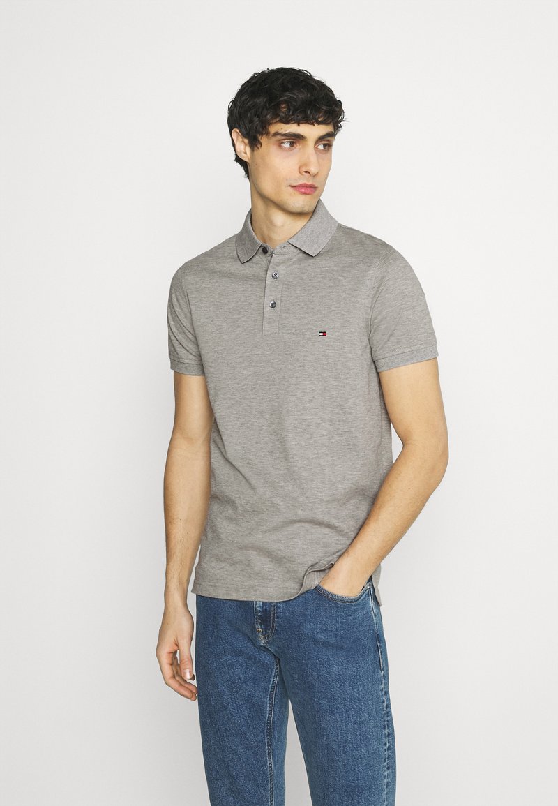 Tommy Hilfiger CORE 1985 - Poloshirt - medium grey heather/grau-meliert - Zalando.at