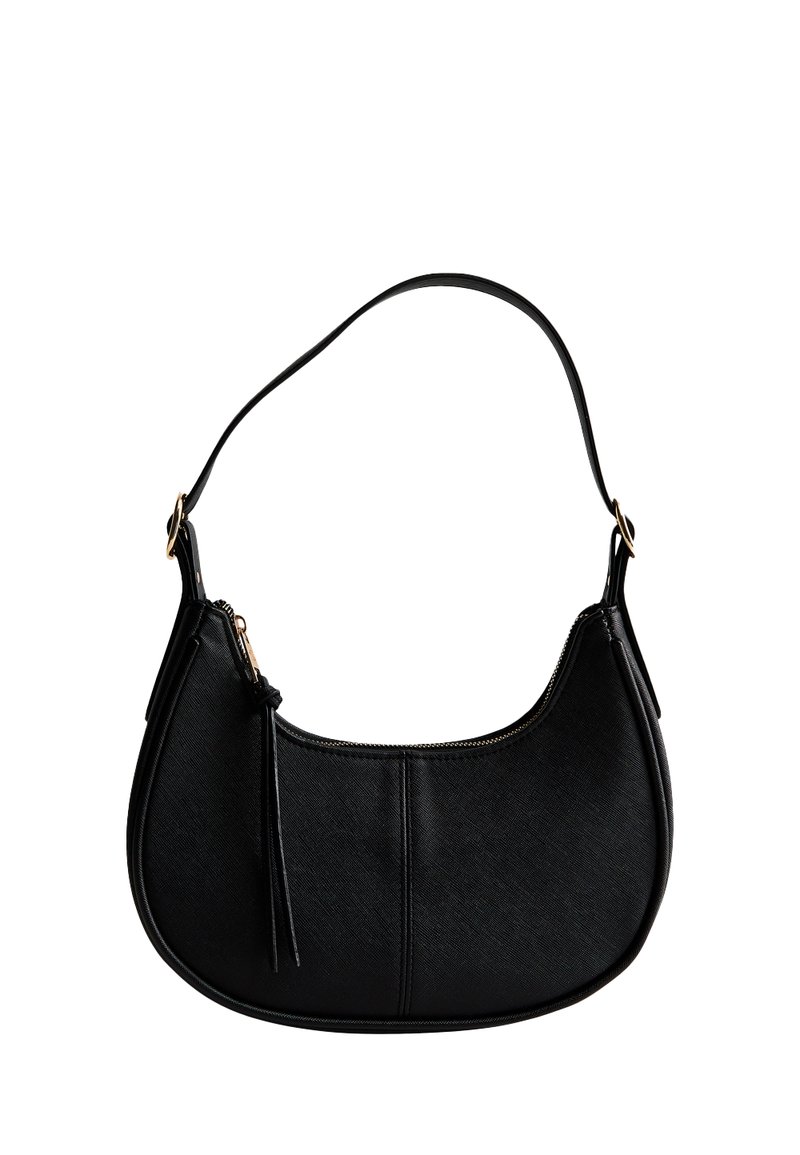New Look GRAINED OVAL BUCKLE - Handtas - black/zwart - Zalando.nl