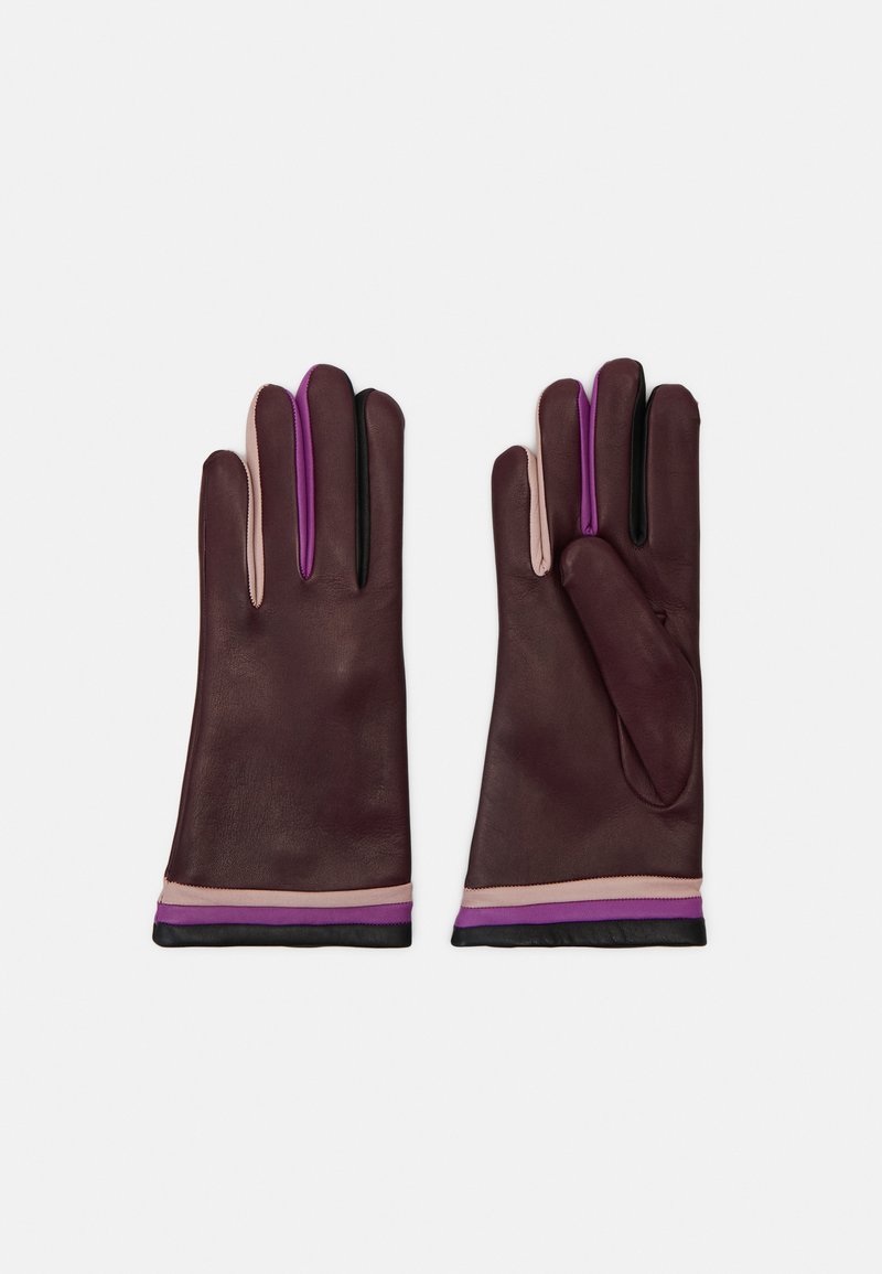 STUDIO ID CONTRAST GLOVE - Gloves - amythst/berry - Zalando.co.uk