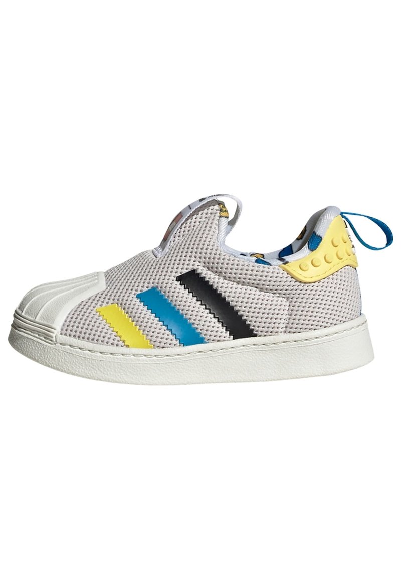 adidas Originals SUPERSTAR LEGO - Tenisky - grey one bright blue core black/šedá - Zalando.cz
