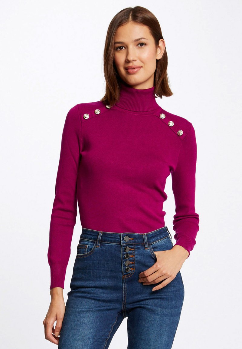 Morgan LONG SLEEVED - Strickpullover - pink - Zalando