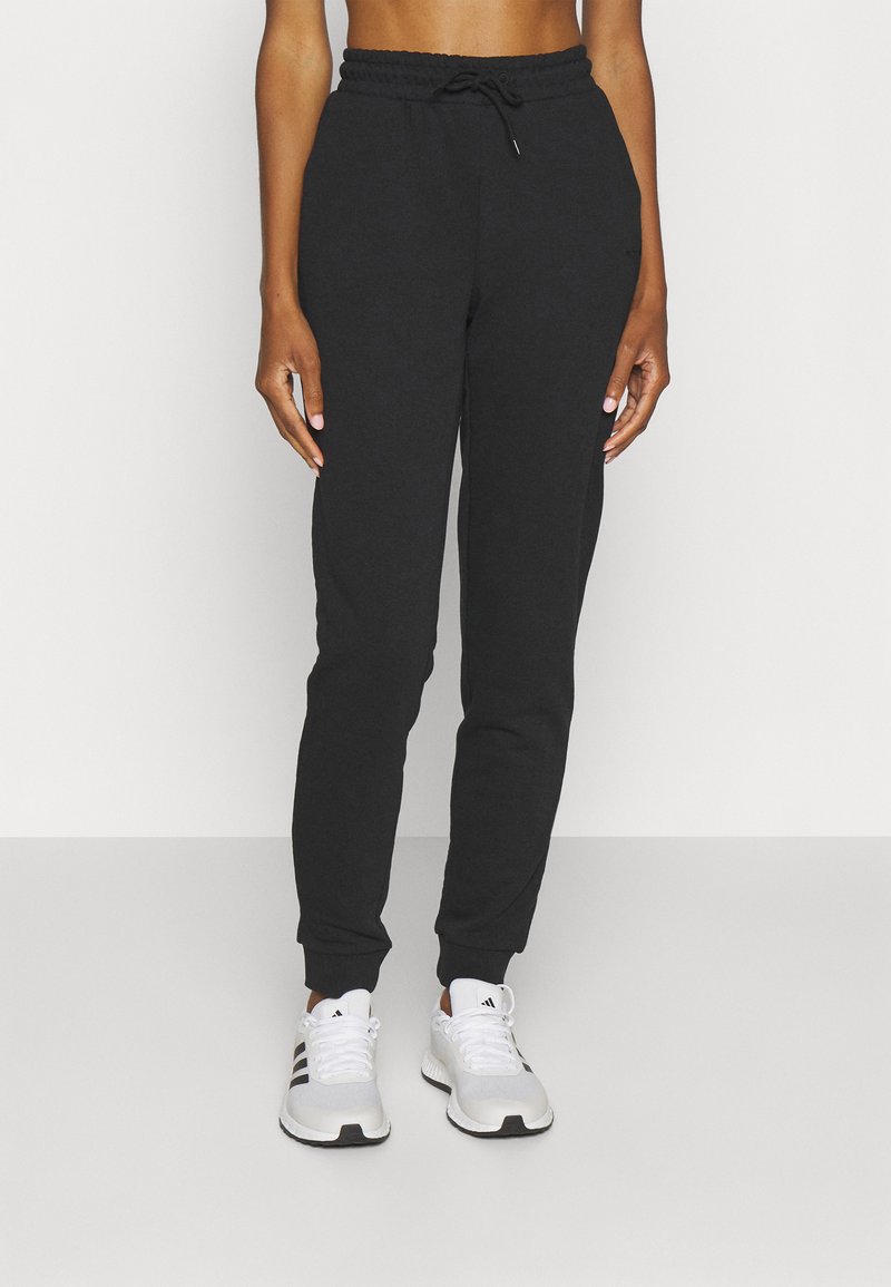 ONLY Play ONPMELINA SLIM CUFF - Tracksuit bottoms - black - Zalando.co.uk