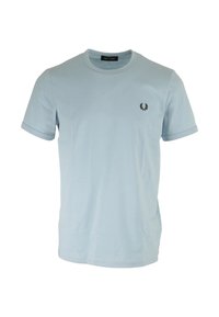 Fred Perry RINGER - T-shirt basic - light smoke/celeste - Zalando.it