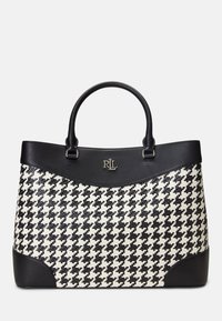Lauren Ralph Lauren MARCY SATCHEL LARGE - Ülerinna-kott - houndstooth ...