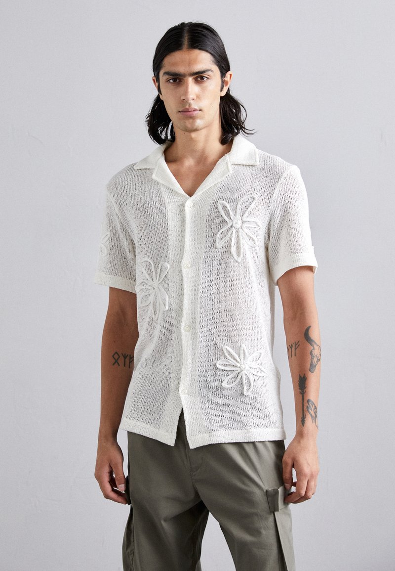 sandro FLOWER - Overhemd - ecru/crème - Zalando.nl