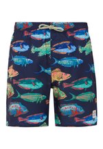 Protest FISH JR - Swimming shorts - night skyblue/dark blue - Zalando.de