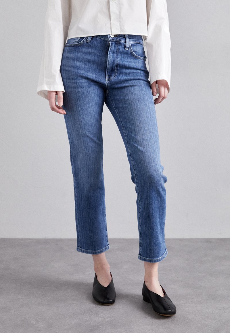 FRAME Jeansy Straight Leg/niebieski denim - Zalando.pl