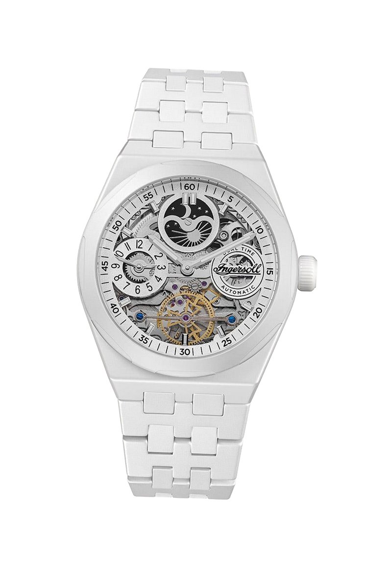 Ingersoll ANALOG-ARM MIT KERAMIKARMBAND - Watch - weiß/white - Zalando