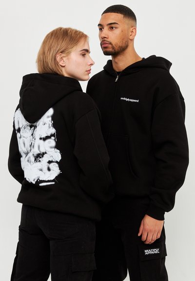 Multiply Apparel OVERSIZE DIE FOR YOU - Hoodie - black/zwart - Zalando.be