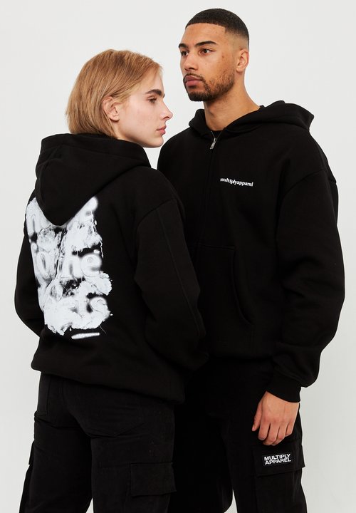 Multiply Apparel OVERSIZE DIE FOR YOU - Hoodie - black/zwart - Zalando.be