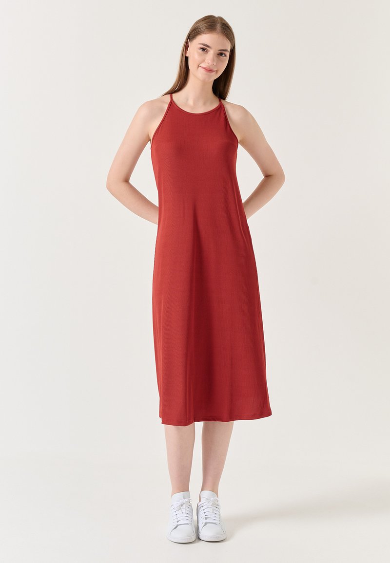 Jimmy Key S-ASRIBBISE-V - Day dress - brown - Zalando