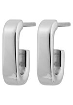 EDBLAD EVANGELI HOOPS - Ohrringe - steel/silberfarben - Zalando.de
