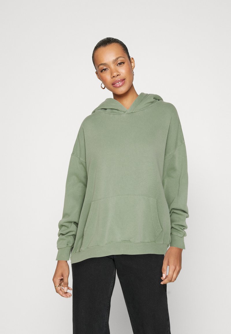 Cotton On CLASSIC WASHED HOODIE - Sweatshirt - washed sage/grøn ...