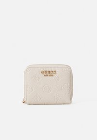 Guess CRESIDIA SMALL ZIP AROUND - Portefeuille - bone/écru - ZALANDO.FR