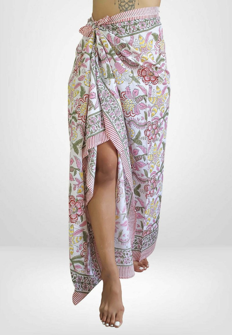 Bombay Sunset ALICANTE WRAP - Beach accessory - multicolour/white ...