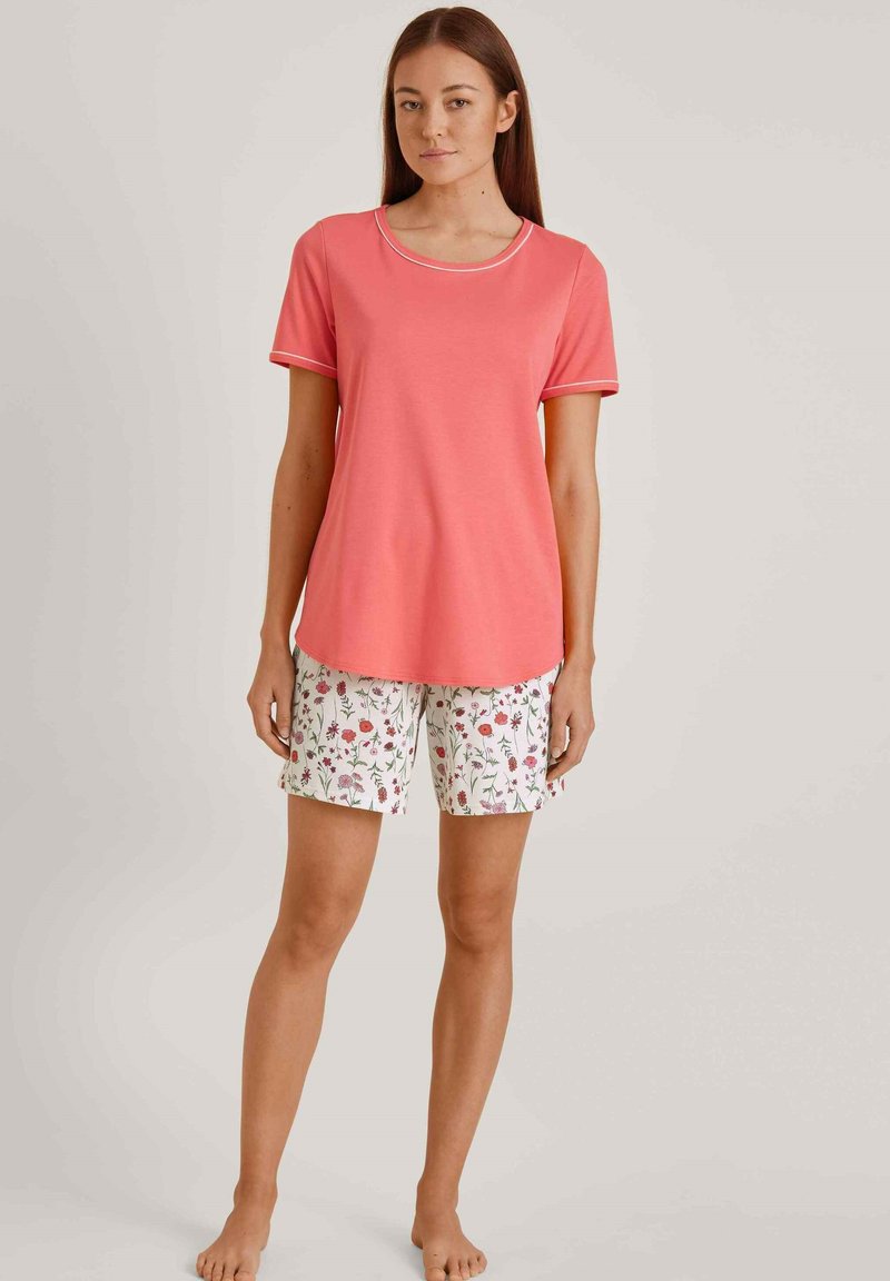 Calida SWEET DREAMS KURZ - Nachtwäsche Set - porcelain rose/lachs - Zalando