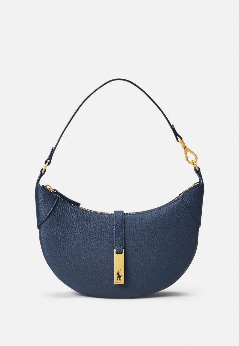 Polo Ralph Lauren SHOULDER BAG SMALL - Sac à main - marine navy/bleu ...