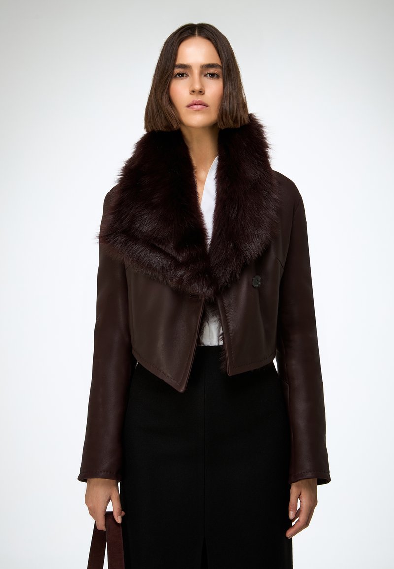 VSP YVA - Sakko - bordeaux - Zalando.ch