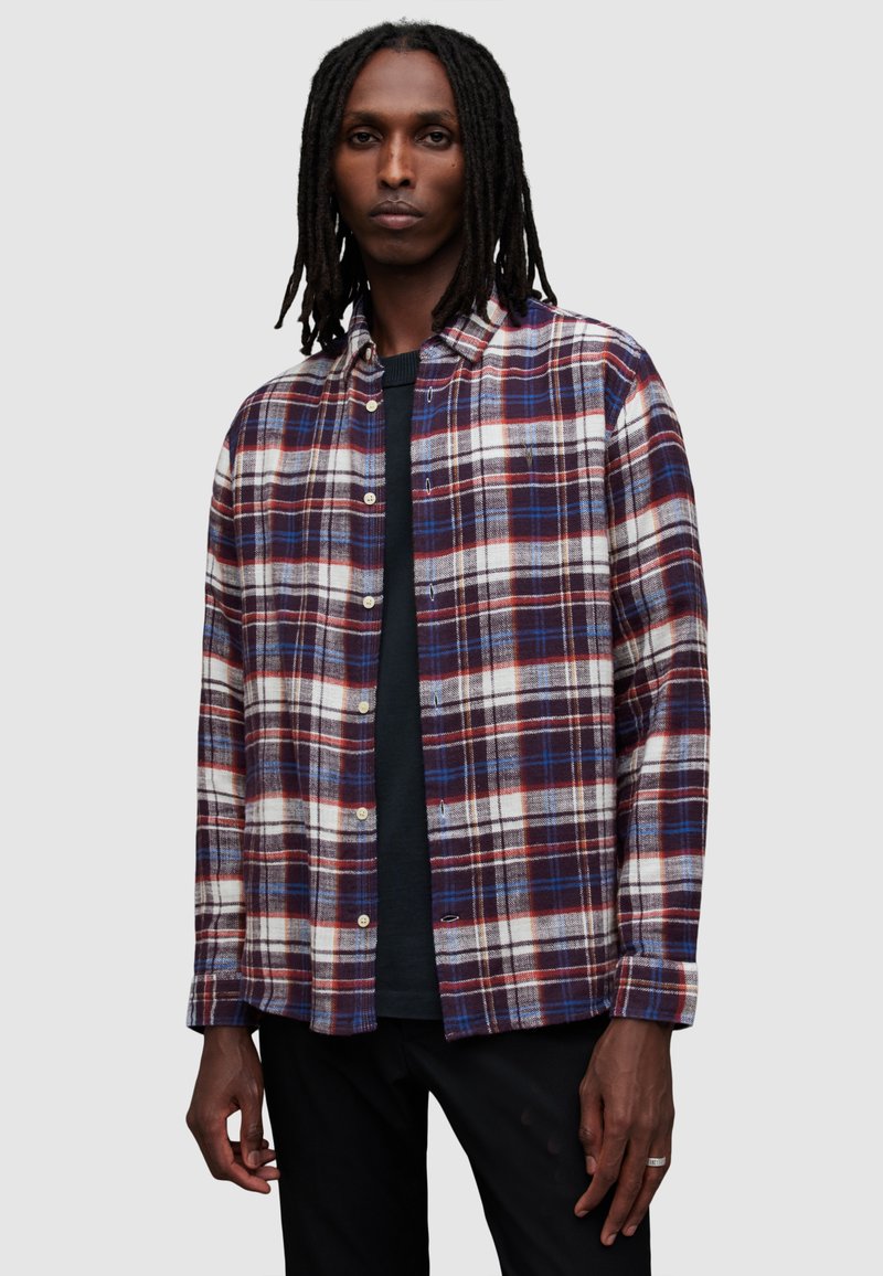 AllSaints LAKESHORE LS - Hemd - purple/lila - Zalando.de