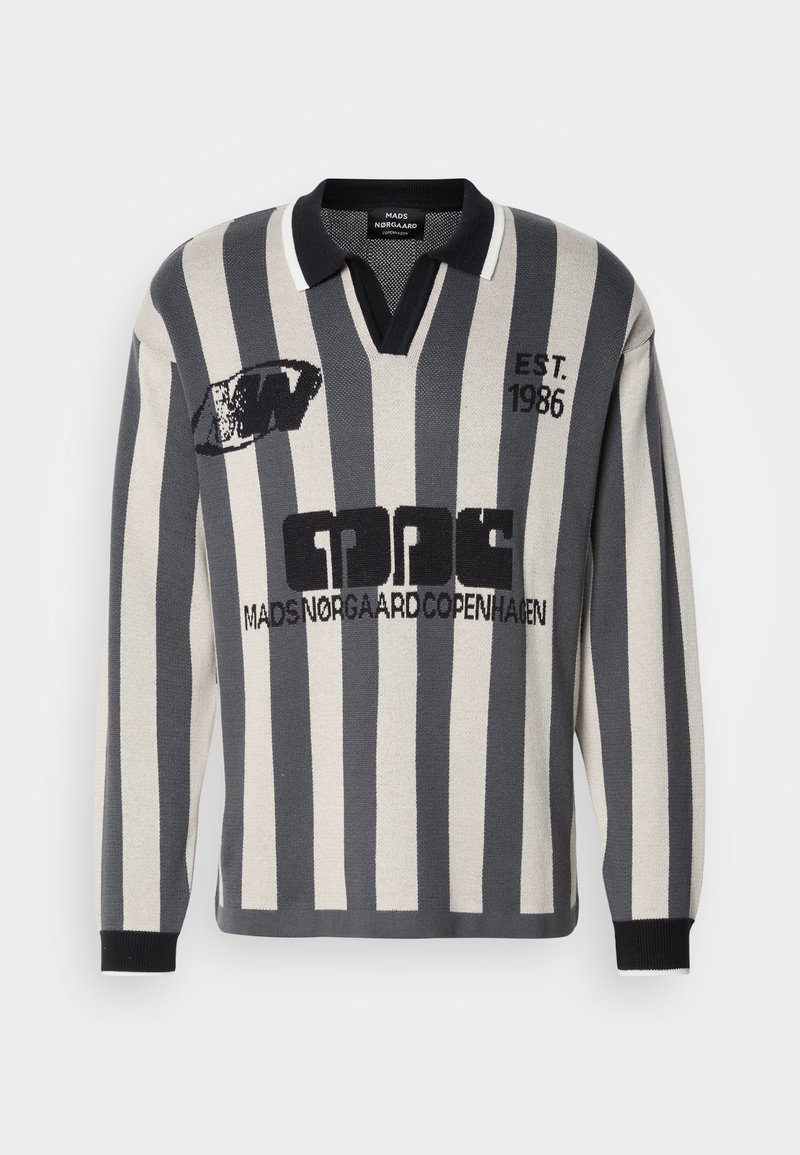 Mads Nørgaard FANCY LIAM FOOTBALL - Jumper - rainy day/asphalt/grey ...