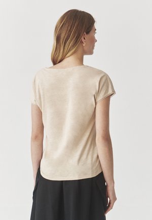 Cache Cache MIT KURZEN ÄRMELN - T-shirt basic - ecru/crème - Zalando.nl