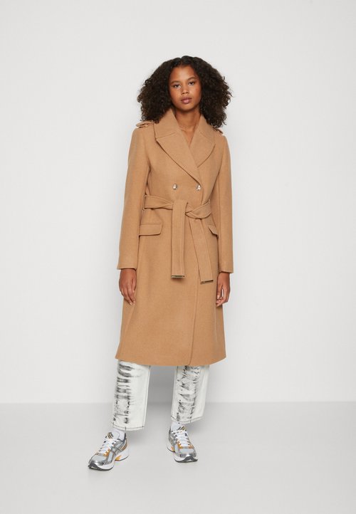 YAS Petite YASKILIVA COAT - Trenchcoat - tobacco brown/braun - Zalando.ch