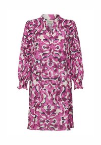 Fransa Rochie tip cămașă - boho bloom very berry/roz - Zalando.ro