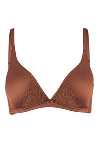 Calida SENSUAL SECRETS - Triangel BH - ginger bisquit/dunkelbraun ...