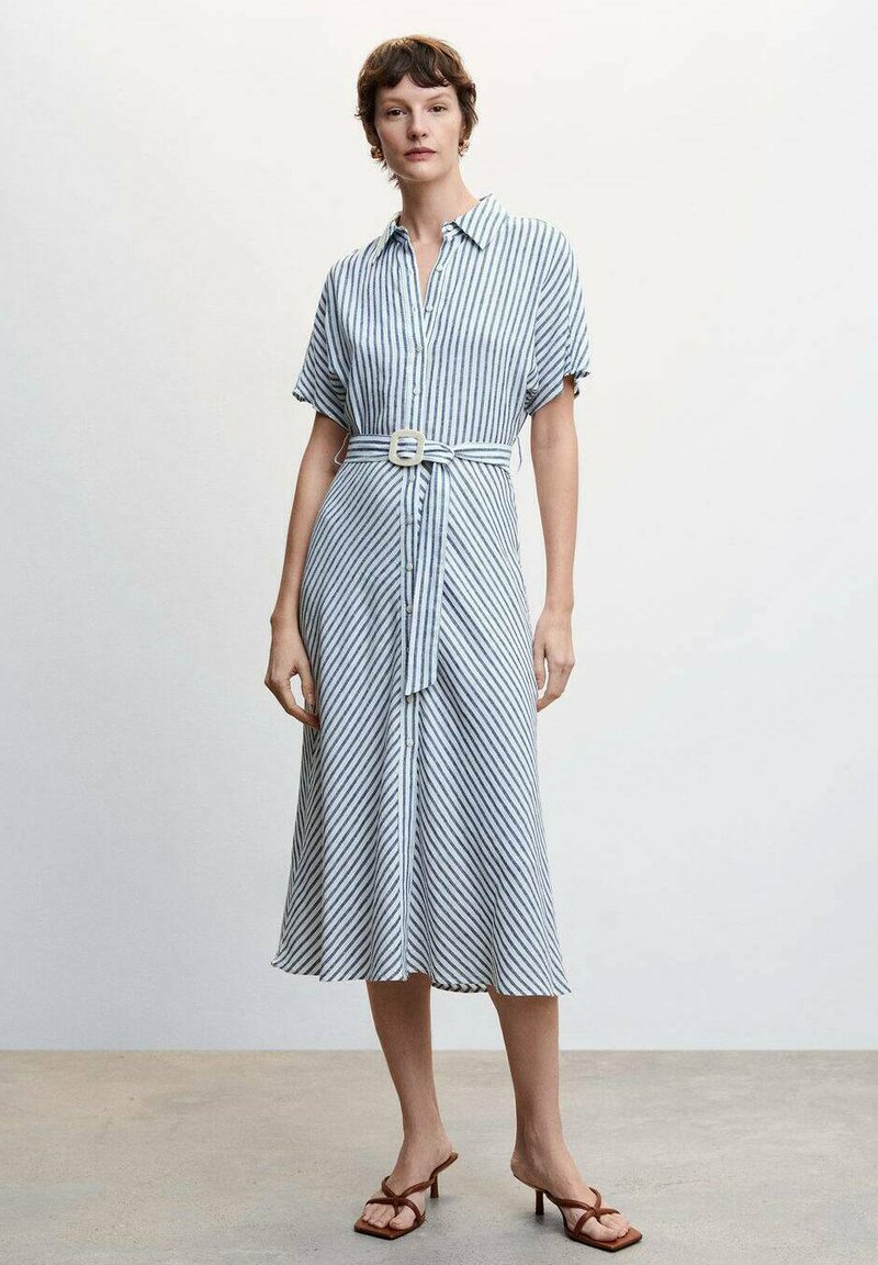 Mango PATTY - Blusenkleid - wit/weiß - Zalando.ch
