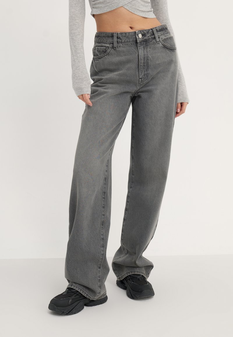 Even&Odd Tall Jean boyfriend - grey denim/denim gris - ZALANDO.FR