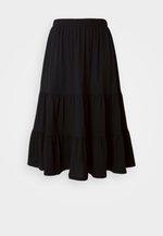 ONLY Carmakoma CARMAY LIFE SKIRT - Jupe trapèze - black/noir - ZALANDO.FR