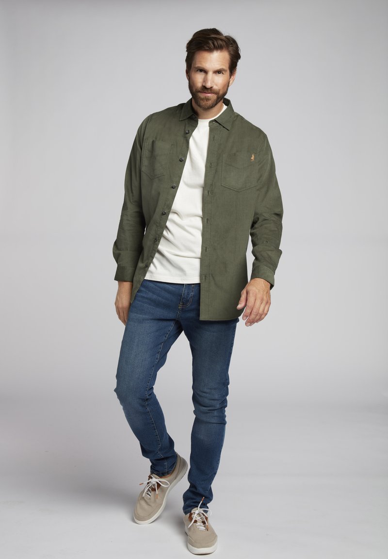 MCS MCSAN JUAN - Chemise - beetle/vert foncé - ZALANDO
