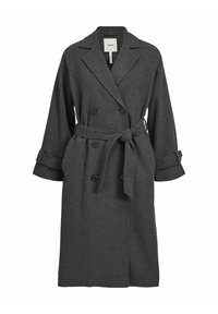 Object OBJKEILY COAT - Cappotto classico - dark grey melange/grigio ...