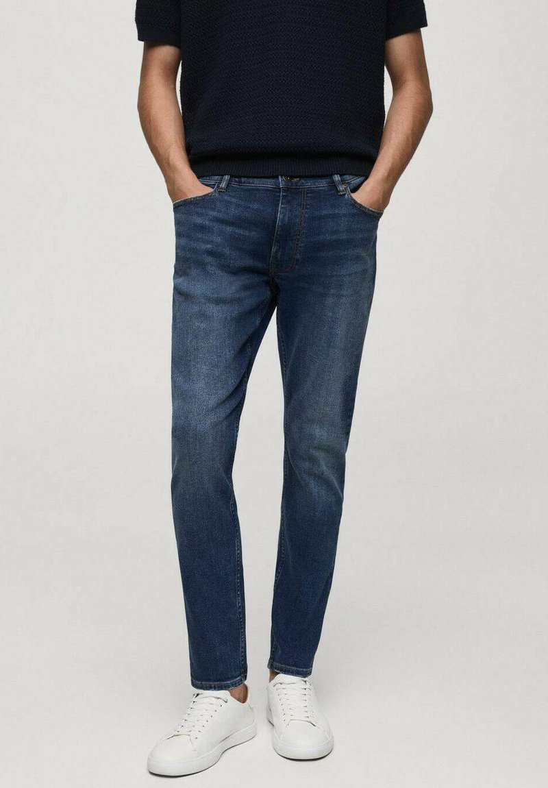 Mango JUDE - Jean slim - dark blue/bleu marine - ZALANDO.FR
