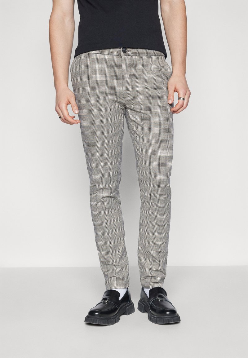 Redefined Rebel RRKING - Chino - grey mustard/dunkelgrau - Zalando.de