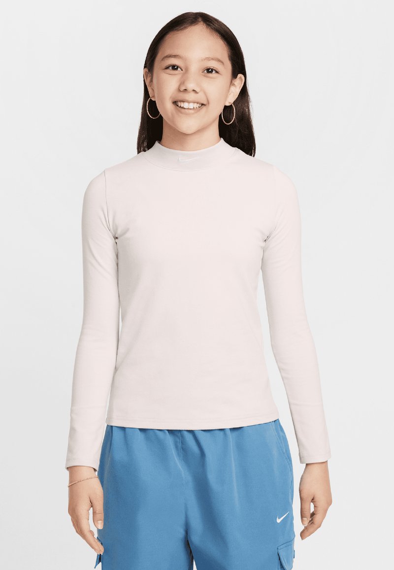 Nike Sportswear STAR - Long sleeved top - light bone/beige - Zalando