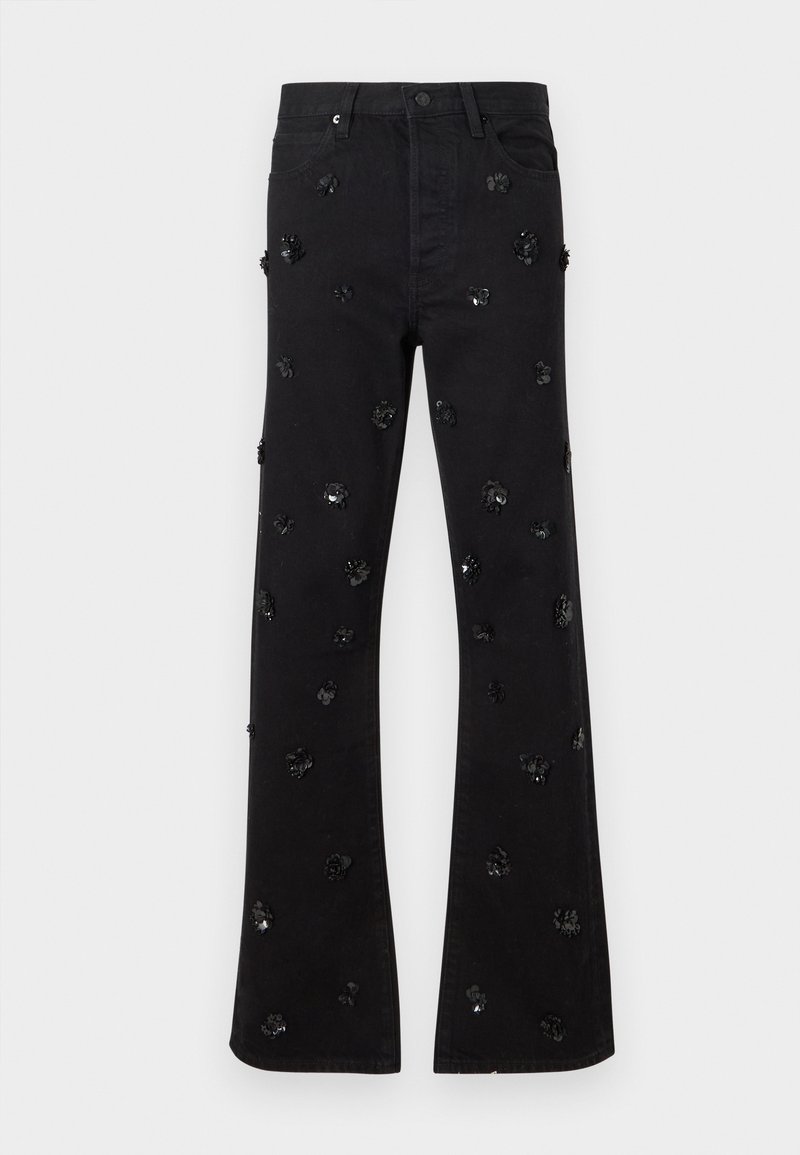 FRAME THE EMBELLISHED VERTICAL - Jean droit - black/noir - ZALANDO.FR