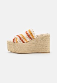 Castañer ELSA - Sandalias - tostado multicolor/coñac - Zalando.es