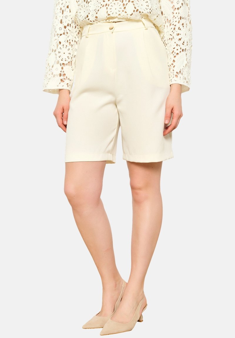 LolaLiza TAILORED - Shorts - vanilla white/beige - Zalando.ie